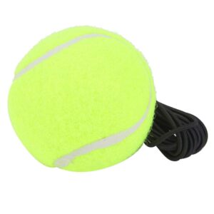 Tennisball an schnur + Tennis Ball Tennis Beginner Training Ball with 4M Elastic Rubber String for Practice