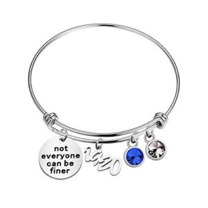 bauna sorority gifts sorority not everyone can be finer bracelet greek sorority jewellery gift for finer women