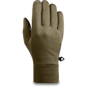 dakine storm liner glove - dark olive, large