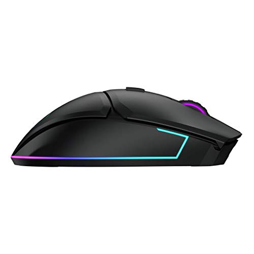 Cooler Master MM831 Gaming Mouse with 32000 DPI adjustable via software, 2.4GHz and Bluetooth Wireless, PBT Buttons, and Qi Charging Support