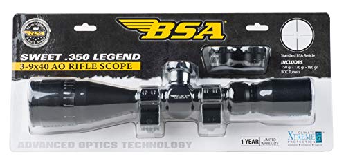 BSA Optics Sweet 350 Legend AO, Black