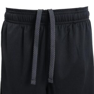 Under Armour boys Prototype 2.0 Wordmark Shorts , Black (002)/Pitch Gray , Youth Large