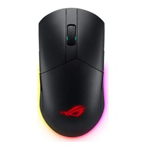 asus optical gaming mouse - rog pugio ii | ergonomic & truly ambidextrous pc gaming mouse | configurable & swappable side buttons | 16,00 dpi optical sensor | aura sync rgb tactile mice