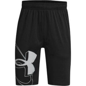 under armour boys prototype 2.0 shorts , black (001)/mod gray , youth large