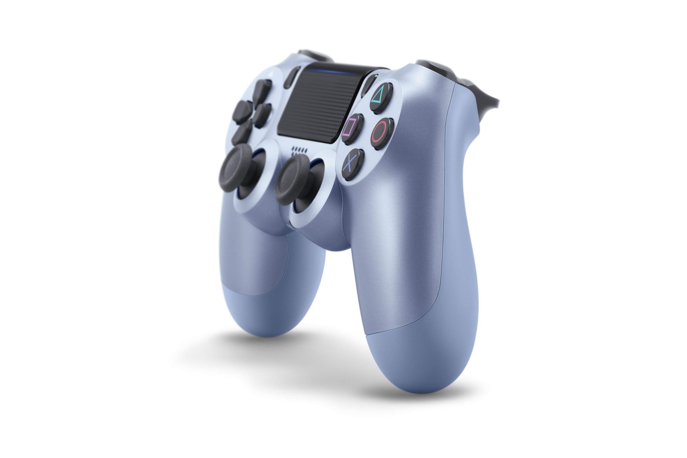 DualShock 4 Wireless Controller for PlayStation 4 - Titanium Blue (Renewed)