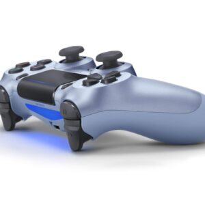 DualShock 4 Wireless Controller for PlayStation 4 - Titanium Blue (Renewed)