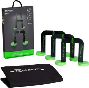 puttout pro putting gates (3 gate sizes and protective pouch)