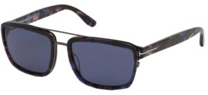 tom ford anders ft 0780 blue havana/grey blue 58/17/140 sunglasses for men