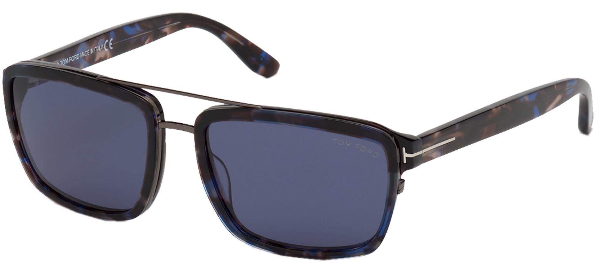 Tom Ford ANDERS FT 0780 BLUE HAVANA/GREY BLUE 58/17/140 Sunglasses for Men