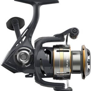 Cadence Lux Spinning Fishing Reels - Ultra Smooth Powerful Spinning Reel with 9+1 Shielded BB, Carbon Fiber Frame, 36LBs Max Drag, 5.2:1-6.2:1 High Speed Gear Ratio & Braid-Ready Spool (3000)