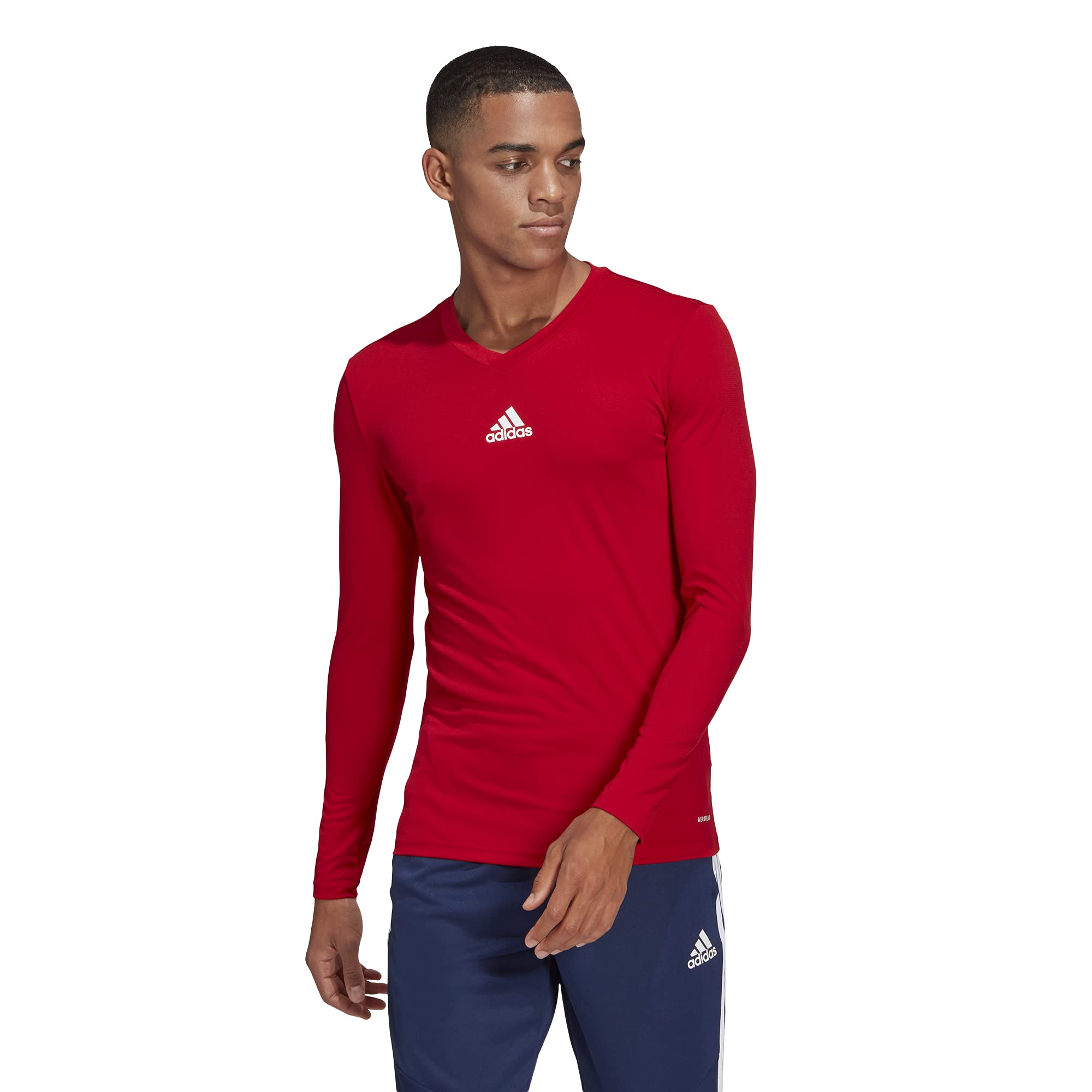 adidas mens Team Base Tee Team Power Red X-Large