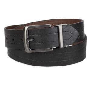 Levi's Men's Reversible Casual Jeans Belt, Brown/Black 1, Medium (34-36)