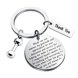 bleouk fitness instructor gift instructor thank you gift fitness trainer gift fitness coach appreciation jewelry gift