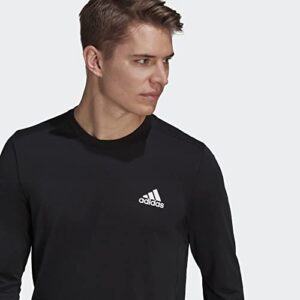 adidas mens FR Long Sleeve Tee Black XX-Large