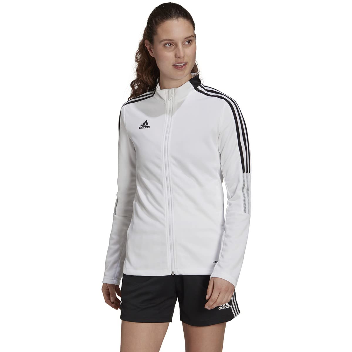 adidas womens Tiro 21 Track Jacket White 3X