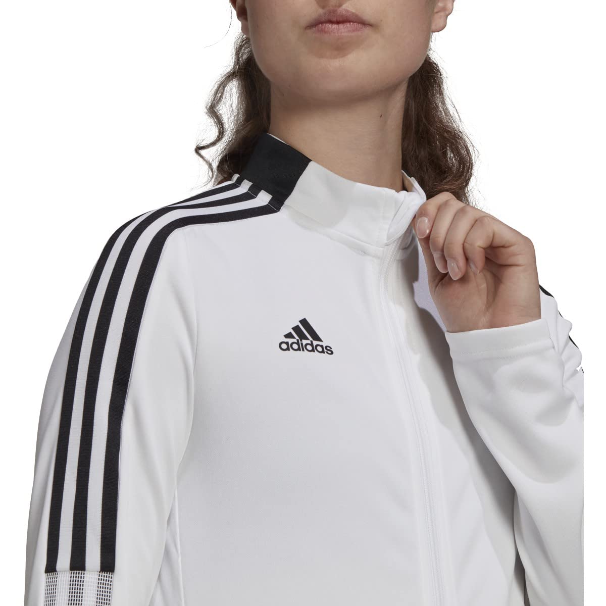 adidas womens Tiro 21 Track Jacket White 3X