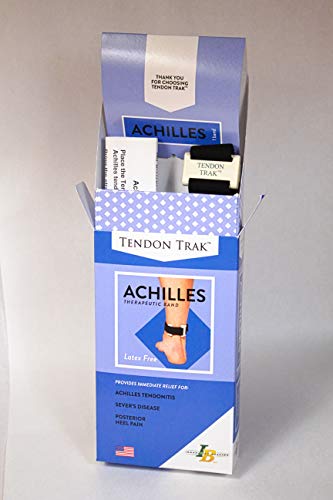 Tendon Trak Achilles - Provides IMMEDIATE Relief for Pain associated with Achilles Tendonitis and Sever's Disease