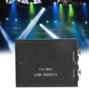 Stage Light Controller 512 Channel USB to DMX DMX512 LED Light DMX Stage Lighting Controller Channels Decoder Module