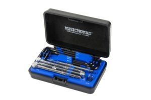 musicnomad premium guitar tech truss rod wrench set - 11 pcs. mn235