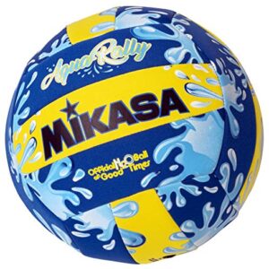 Mikasa Aqua Rally, Blue/Yellow, Recreational Water Volleyball