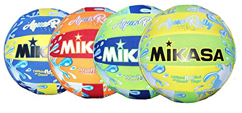 Mikasa Aqua Rally, Blue/Yellow, Recreational Water Volleyball