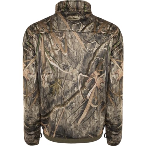 Drake Waterfowl MST Endurance Hybrid Liner Full Zip Mossy Oak Shadow Grass Habitat 2Xlarge