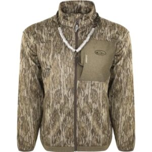 Drake Waterfowl MST Endurance Hybrid Liner Full Zip Mossy Oak Shadow Grass Habitat 2Xlarge