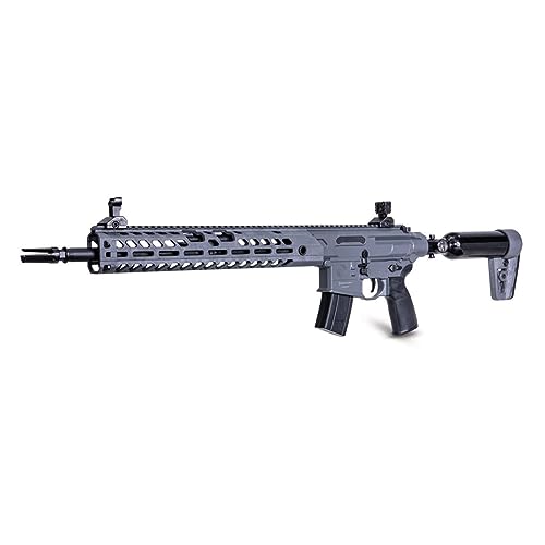 Sig Sauer MCX Virtus PCP Pellet Air Rifle | 30rd RPM .22LR Caliber Semi-Automatic Pre-Charged Pneumatic Rifle for Target Shooting Training