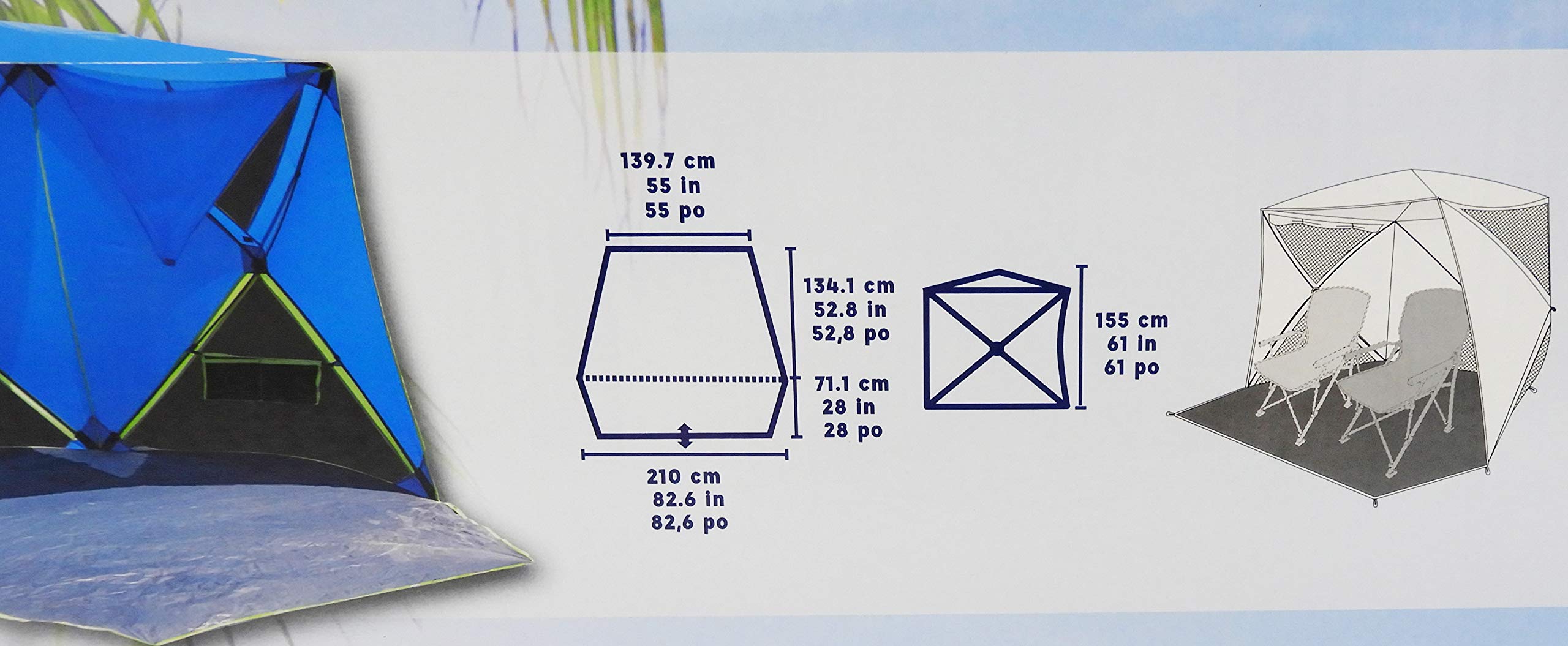 Old Bahama Bay Pop Up Portable Shelter-Great for Outdoor