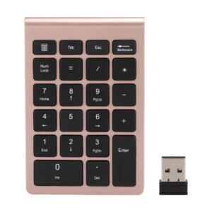 pomya bluetooth number pad, numeric keypad,portable 22keys numeric keyboard,usb 2.4g mini keyboard for laptop desktop, pc, pro,notebook