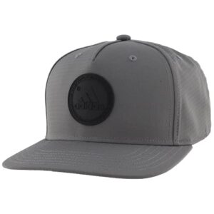 adidas men's affiliate ii cap, onix grey/black, one size