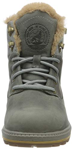 Jack Wolfskin Women's Jack Wt Mid W Hiking Boot, Grey Sand, 9