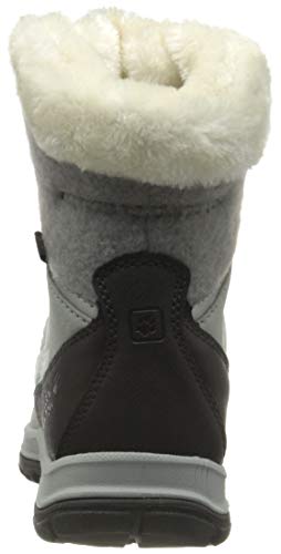 Jack Wolfskin Women's Aspen Texapore Mid W Hiking Boot, White/Silver, 7.5