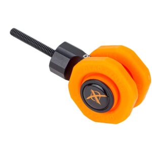 dead center archery products dead end rubber dampener (1/4-20, orange)