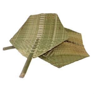 NUOBESTY 1pc Summer Fan Handheld Cooling Fan Portable Fan Handheld Fan Bamboo Fan