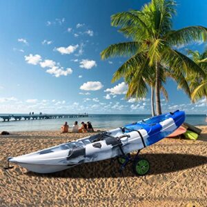 Newcod Kayak Cart, Kayak Dolly with Airless Tire for Carrying Kayak Canoe SUP Paddle Board