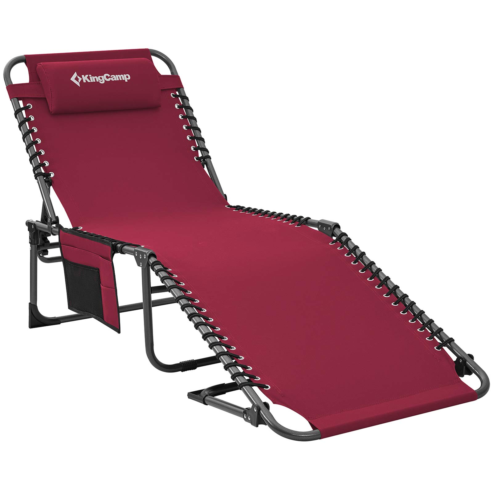 KingCamp Cot, One Size, Wine