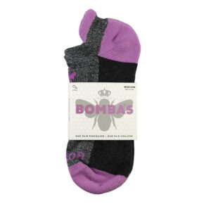 BOMBAS Women's Originals Ankle Socks - Purple - Violet (Medium - For Shoe Sizes 8 to 10.5)