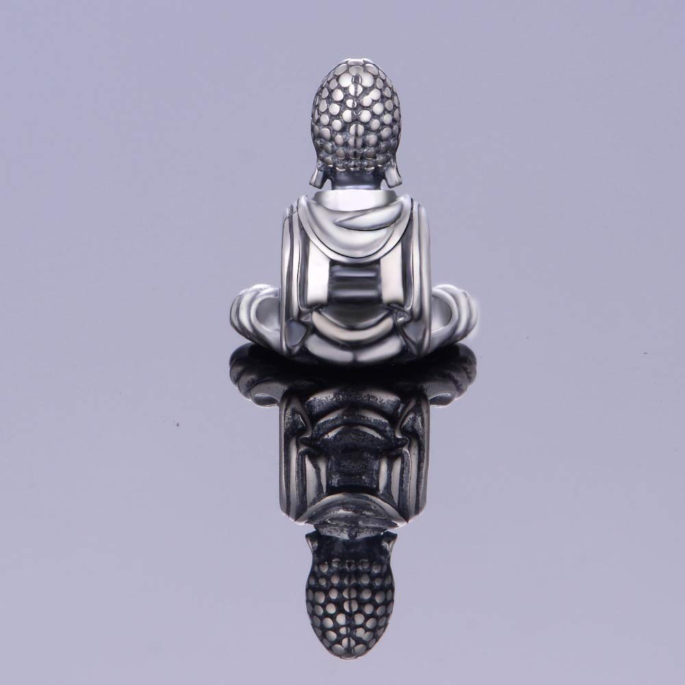 Limited Edition Bolenvi Buddha Mediating Buddhist Buddhism 925 Sterling Silver Bead For Charms Bracelets ♥ Best Jewelry Gifts for Her ♥