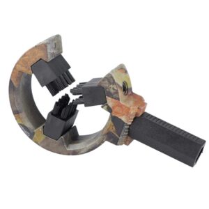 Alomejor Archery Compound Bow Archery Arrow Rest Round Replacement Brush Hunting Accessories(Camo)