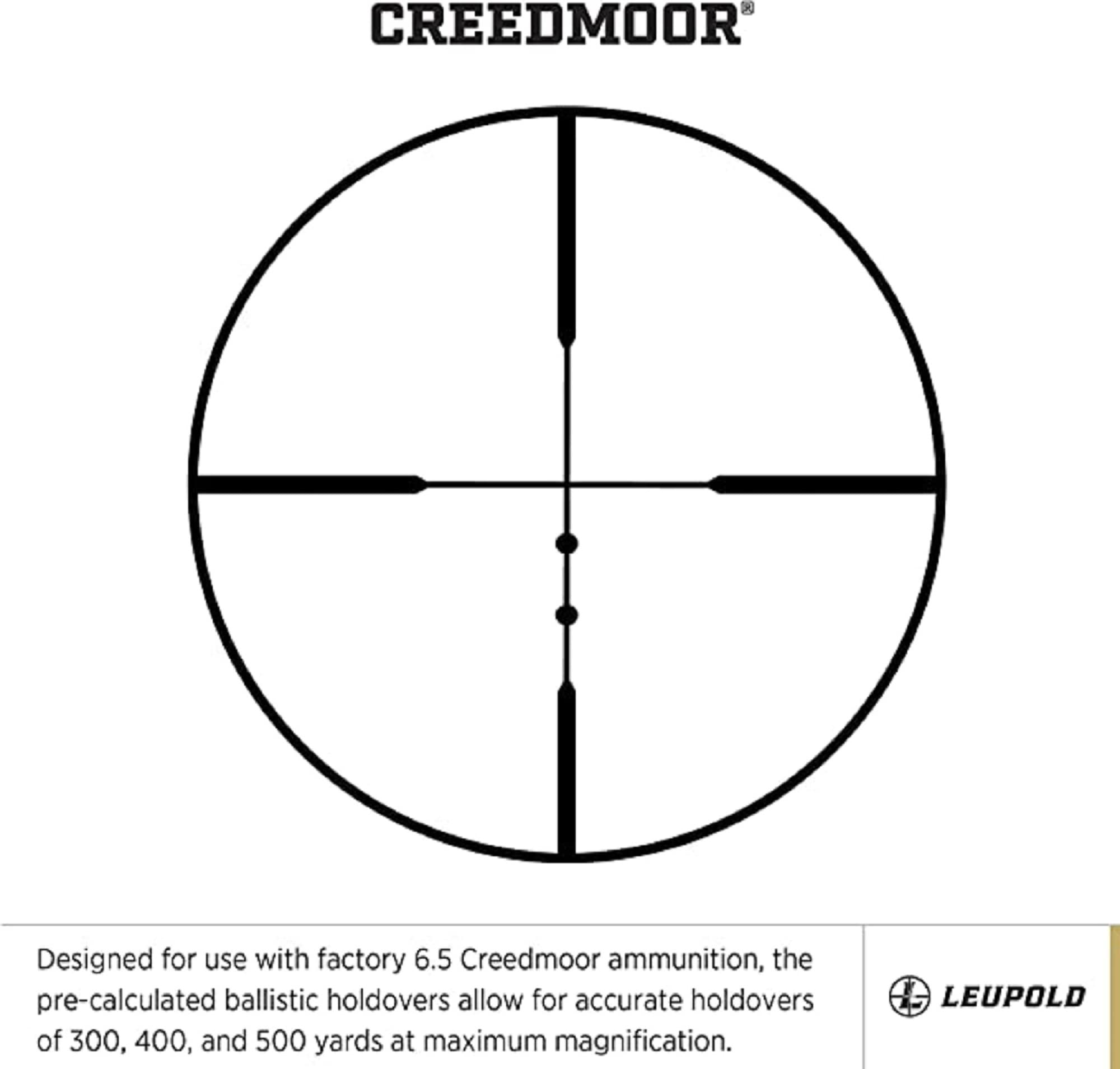 Leupold VX-Freedom 4-12x40 (1 Inch) Creedmoor Reticle Riflescope