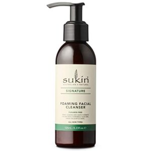 #mg sukin foaming facial cleanser 125ml -this sulphate free wash provides a gentle, non drying cleanser to remove impurities leaving your skin feeling soft, clear and clean