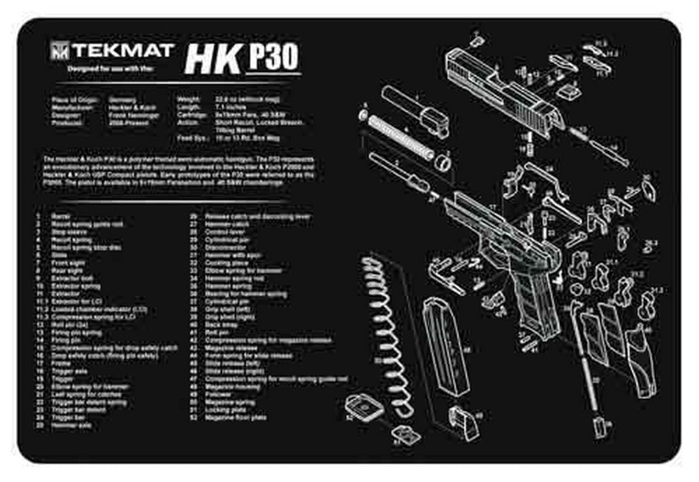 TekMat TEK-R17-HKP30-TEK, Multi,One Size