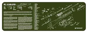 tekmat m1 garand od gun cleaning mat,black