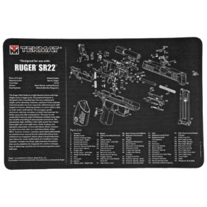 tekmat ruger sr22 gun cleaning mat,black