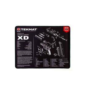 tekmat ultra 20 - springfield armory xd gun cleaning mat, black, one size