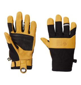 mountain hardwear crux gore-tex infinium glove - black - x-small