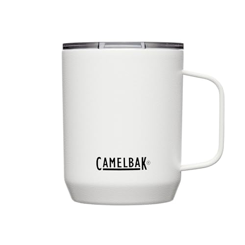 CamelBak Horizon 12oz Camp Mug - Insulated Stainless Steel - Tri-Mode Lid - White