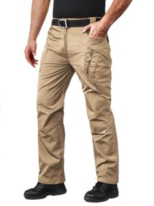 magcomsen tactical pants for men work pants men fishing pants cargo pants summer pants lightweight hiking pants mens work pants waterproof pants khaki