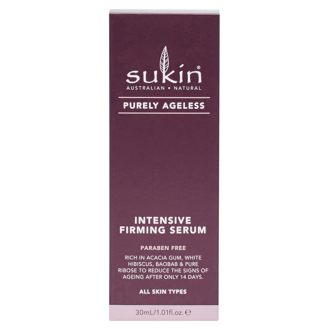 Sukin Purely Ageless ​Intensive Firming Serum​, 1.01 fl oz